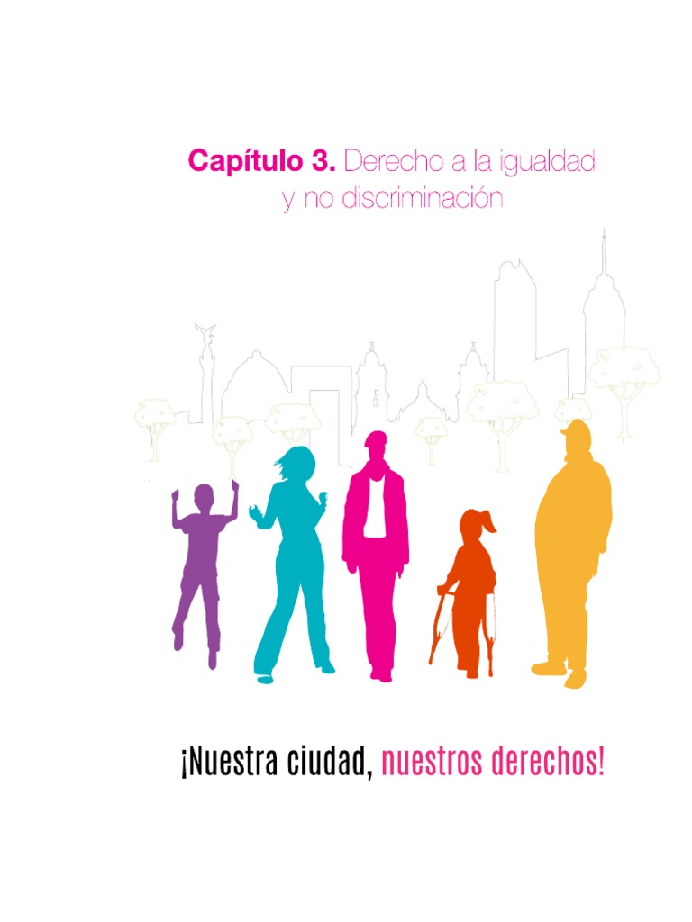 Capitulo 03 Igualdad y No Discriminacion | Descargar gratis PDF | Discriminación | Pobreza