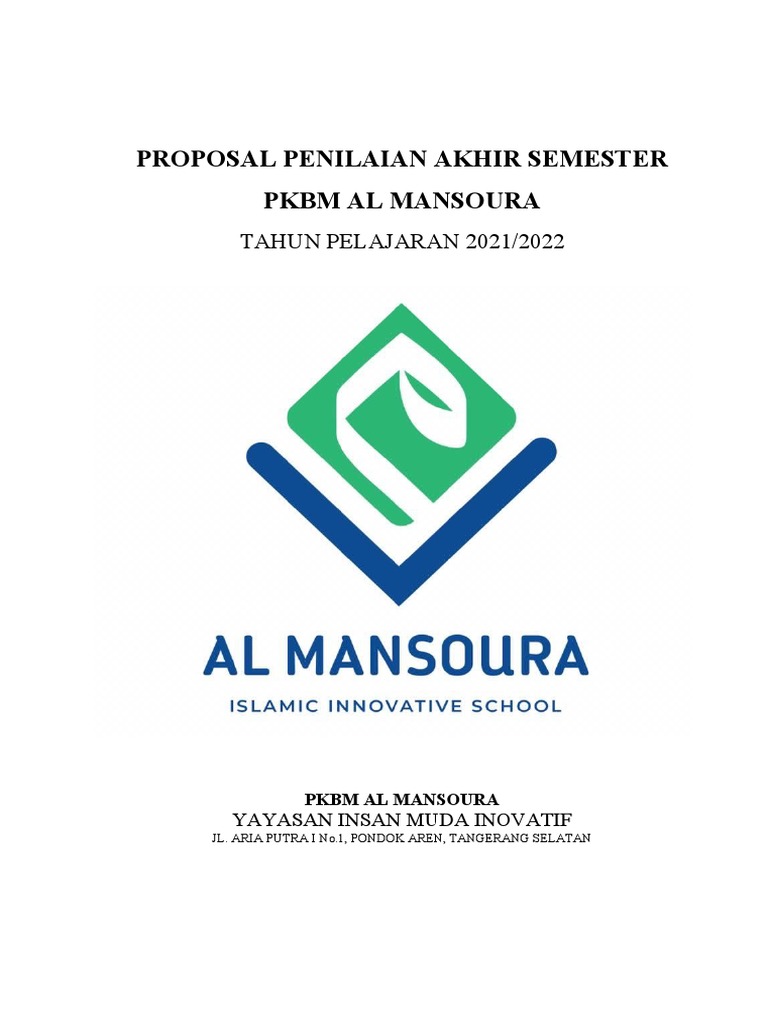 Proposal Pas 2021 - 2022 | PDF