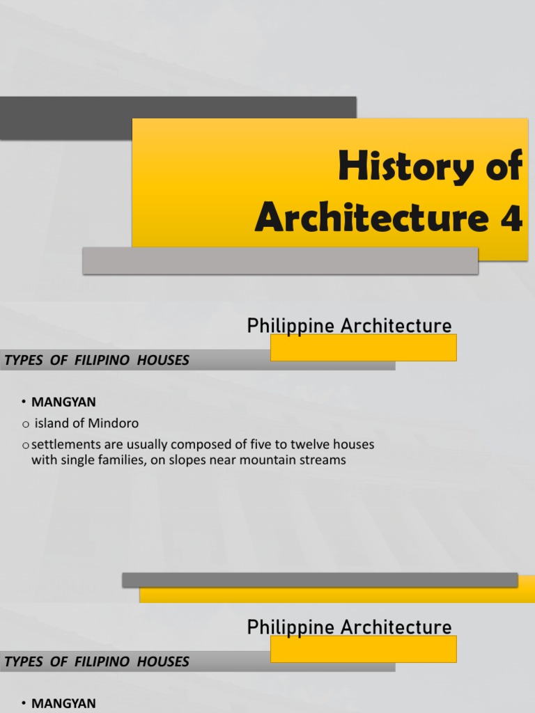 Filipino House Types and Architecture | PDF | Philippines