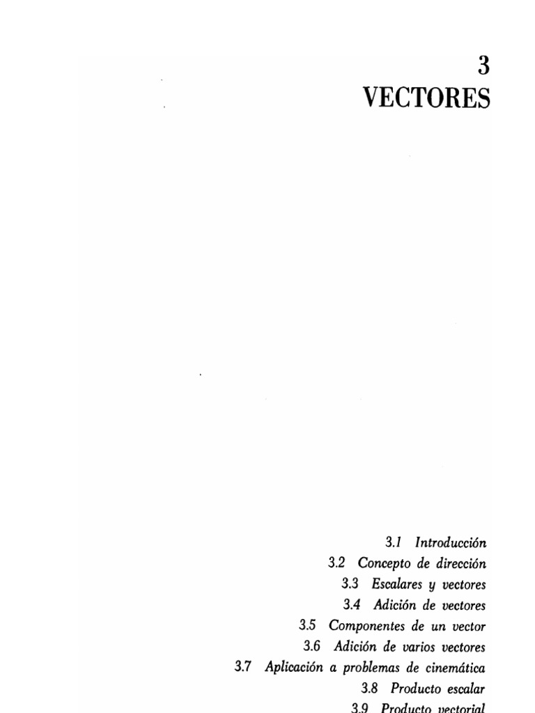 3 Vectores | PDF