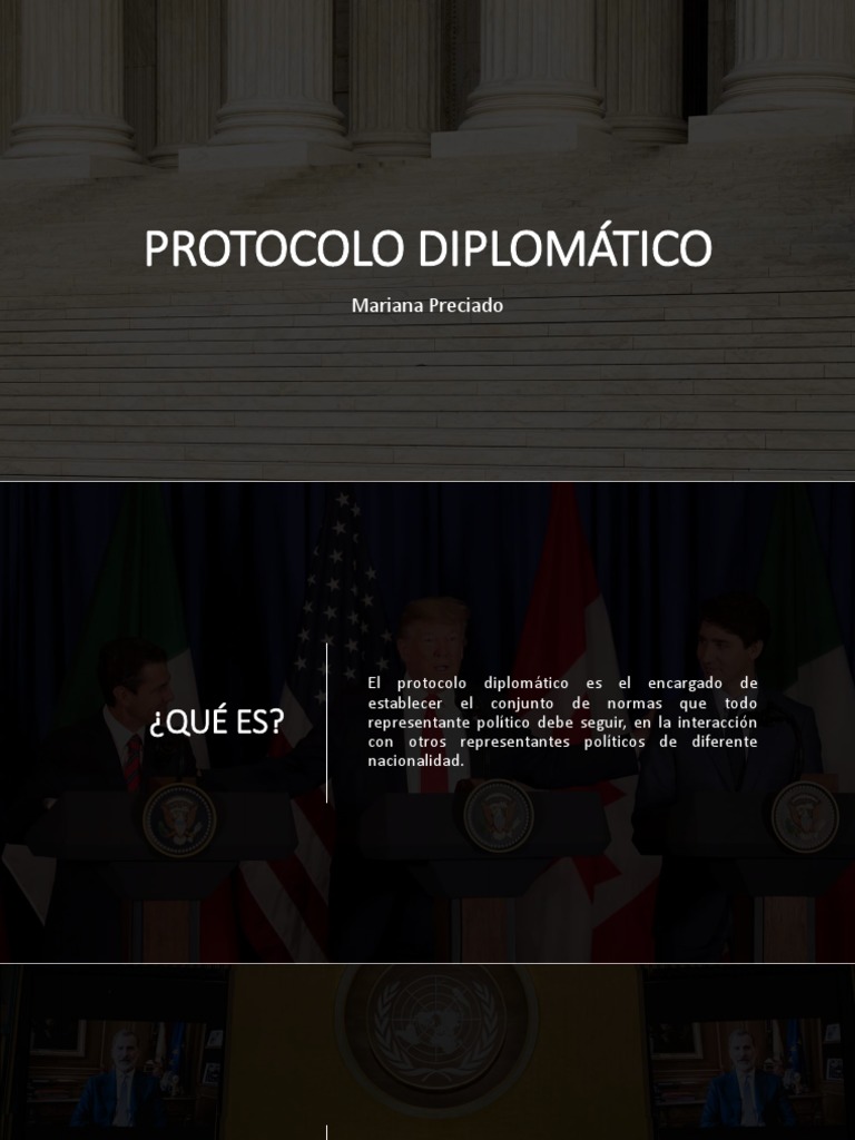Protocolo Diplomático | PDF