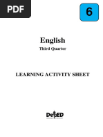 Quarter 3-Module 4 - English 6 | PDF | Question | Sentence (Linguistics)