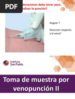 Guía Paso A Paso para La Venopunción - Riesgos y Requisitos | PDF ...