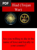 Lesson Plan - The Iliad by Homer PDF | PDF | Paris (Mythology) | Trojan War