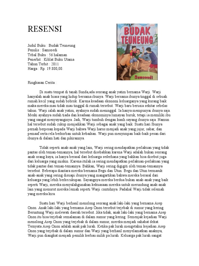 Resensi Buku Sunda | PDF