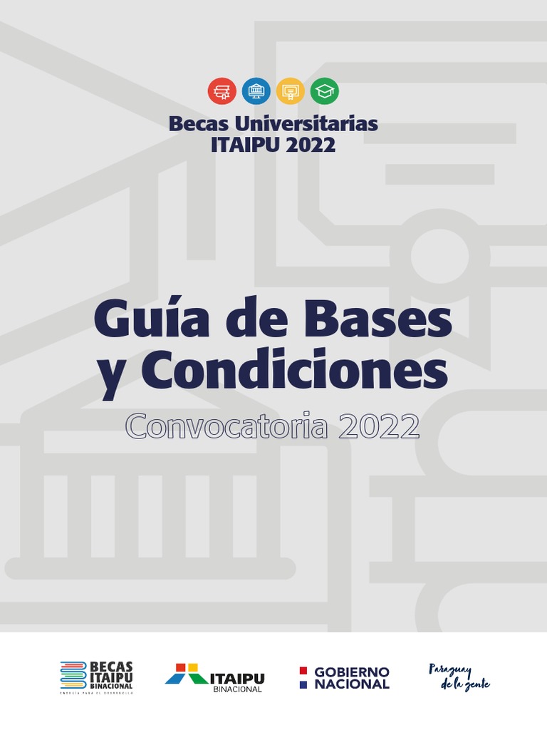 Guía de Bases y Condiciones | PDF | Educación más alta | Paraguay