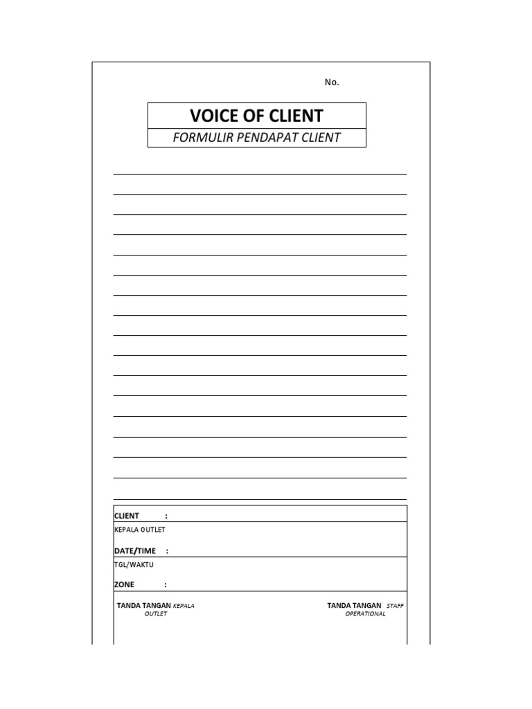 Form Voc | PDF