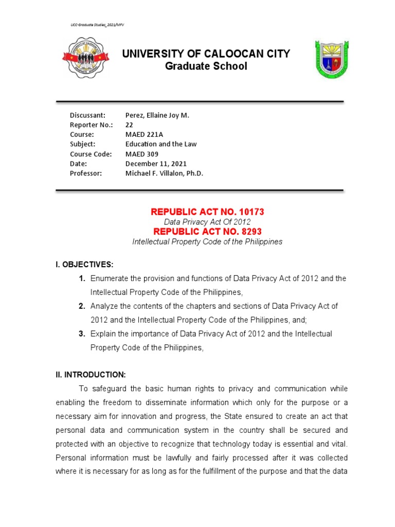 Data Privacy Act of 2012 Overview | PDF | Information Privacy | Information