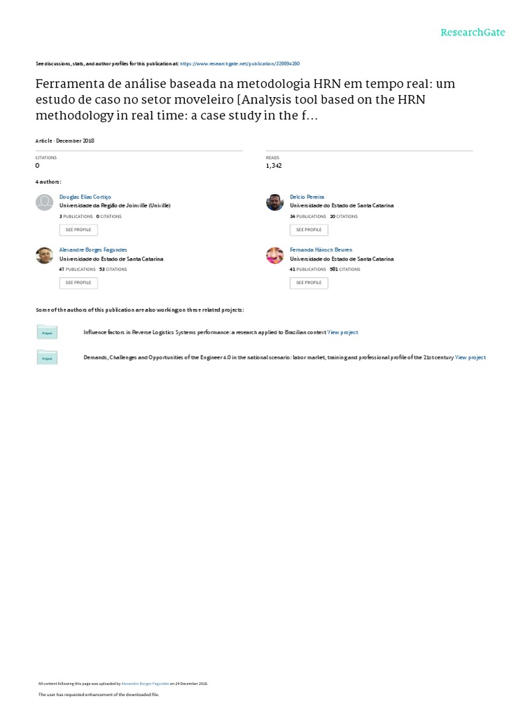 HRN - Hazard Rating Number - Metodologia Aplicada para A Obtenção Da ...