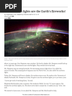 Aurora Borealis Quiz: Test Your Knowledge | PDF