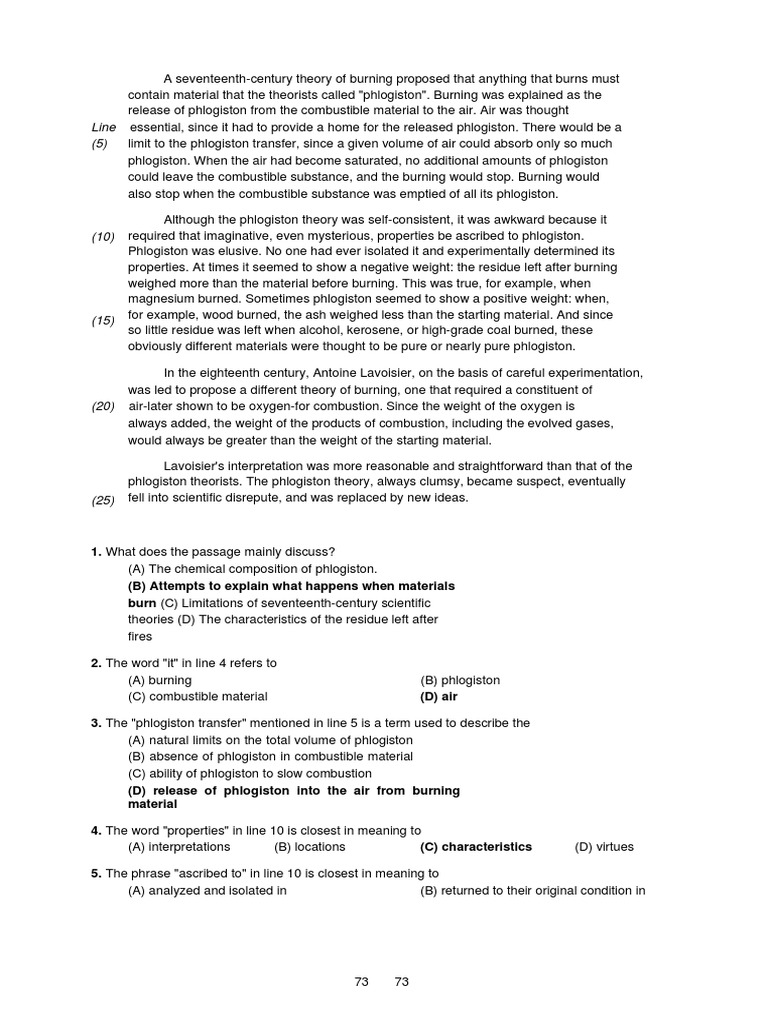 Phlogiston Theory of Combustion Explained | PDF | Combustion | Chemistry
