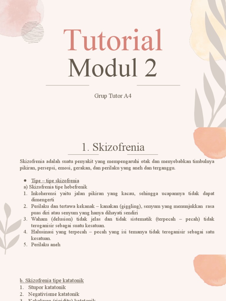 Tutor A4 Modul 2 Blok PFM | PDF