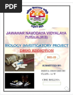 Investigatory Project On Drug Addiction Final | PDF | Substance ...