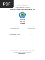 LP Dan Askep Infeksi Saluran Kemih (ISK) | PDF