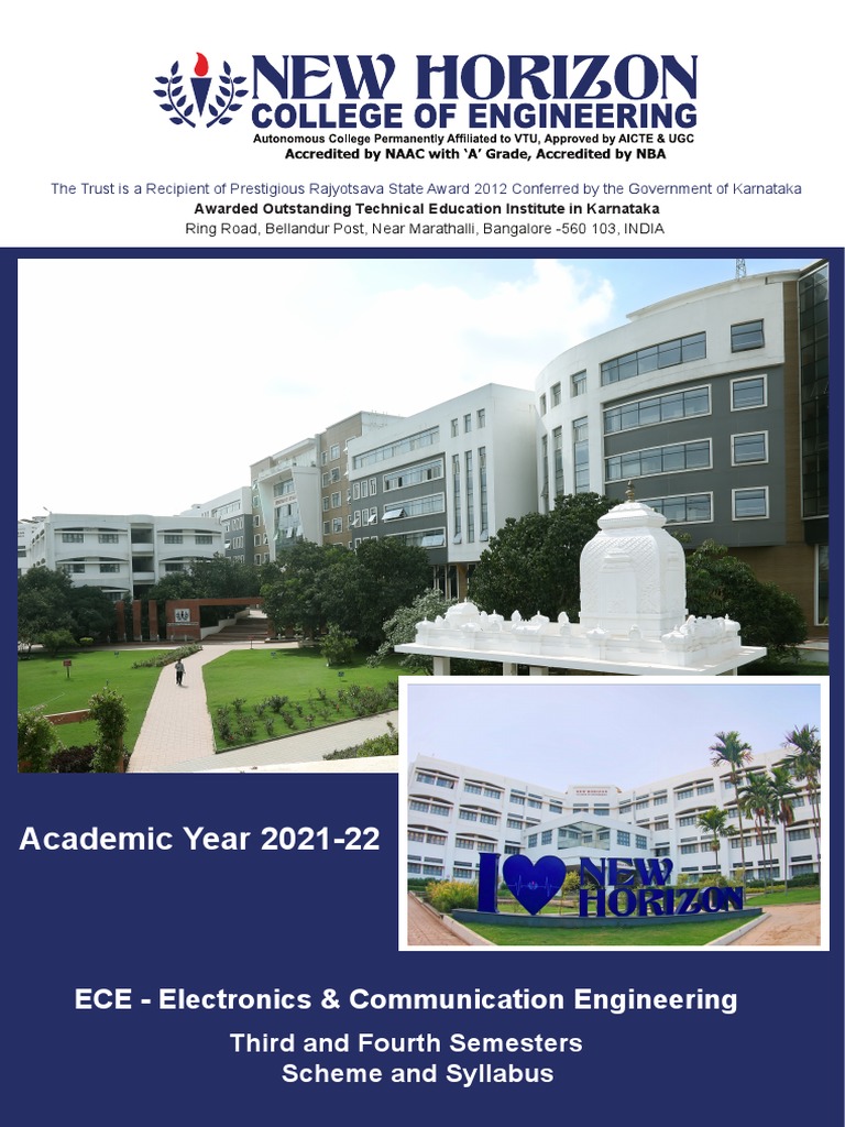 Ece Second Year 2021-2022 | PDF | Engineering | Amplifier