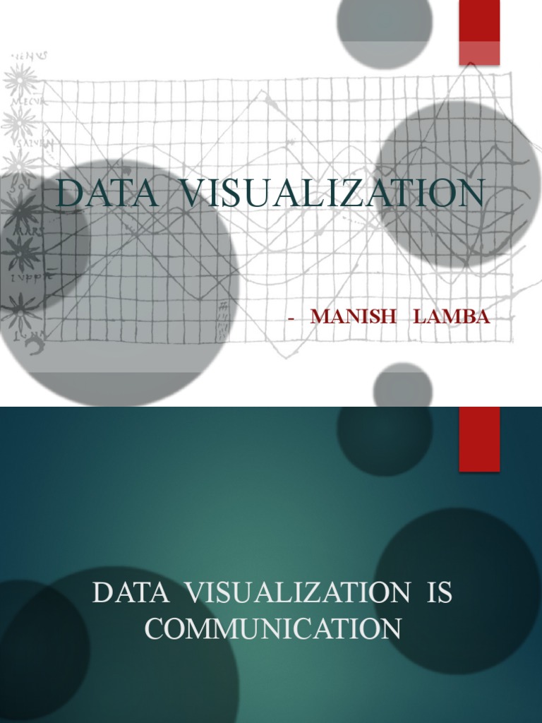 3 - Data Visualization (Principles) | PDF