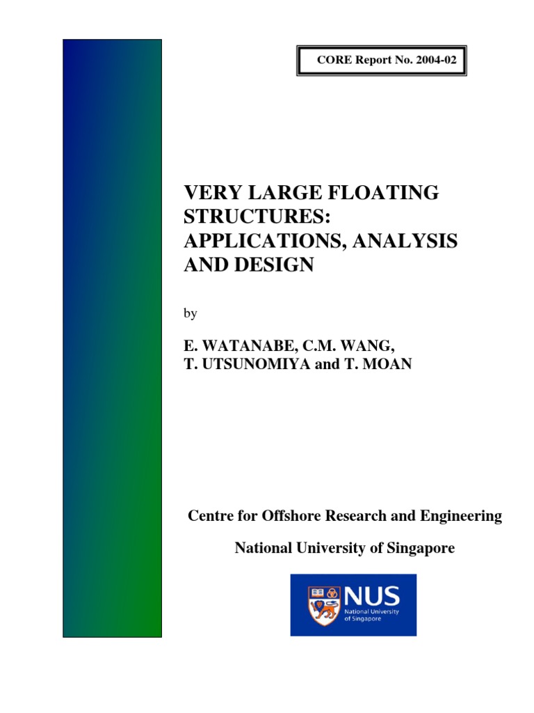 Very Large Floating Structures | PDF | Spectral Density | Waves