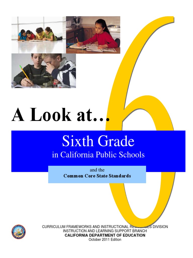 6 Thgradecurriculum | PDF | Reading Comprehension | Common Core State ...