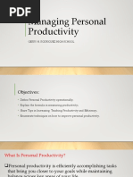 Employee Productivity Report Template in Excel | PDF