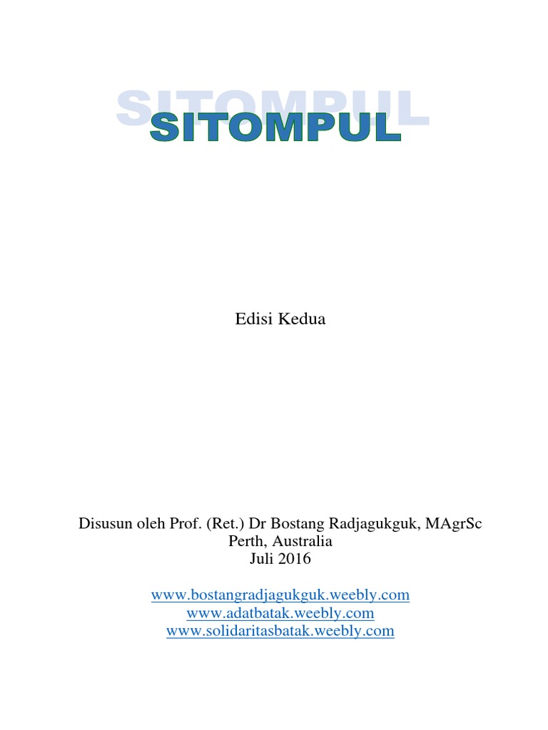 Buku Sitompul - Edisi 2 - Final | PDF