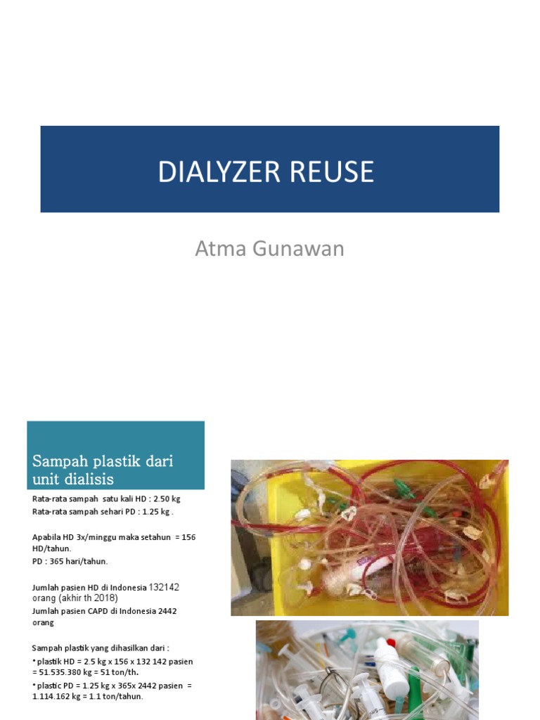 DIALYZER REUSE (MNHU PODIN JAN 2021) (Edited) | PDF
