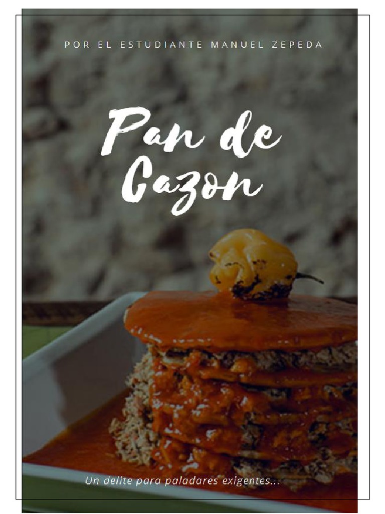 Pan de Cazon | PDF | Maíz | Panes