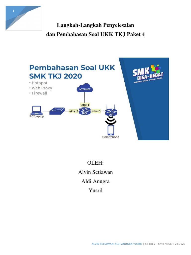 LK Ukk Paket 4 Mikrotik | PDF | Bisnis
