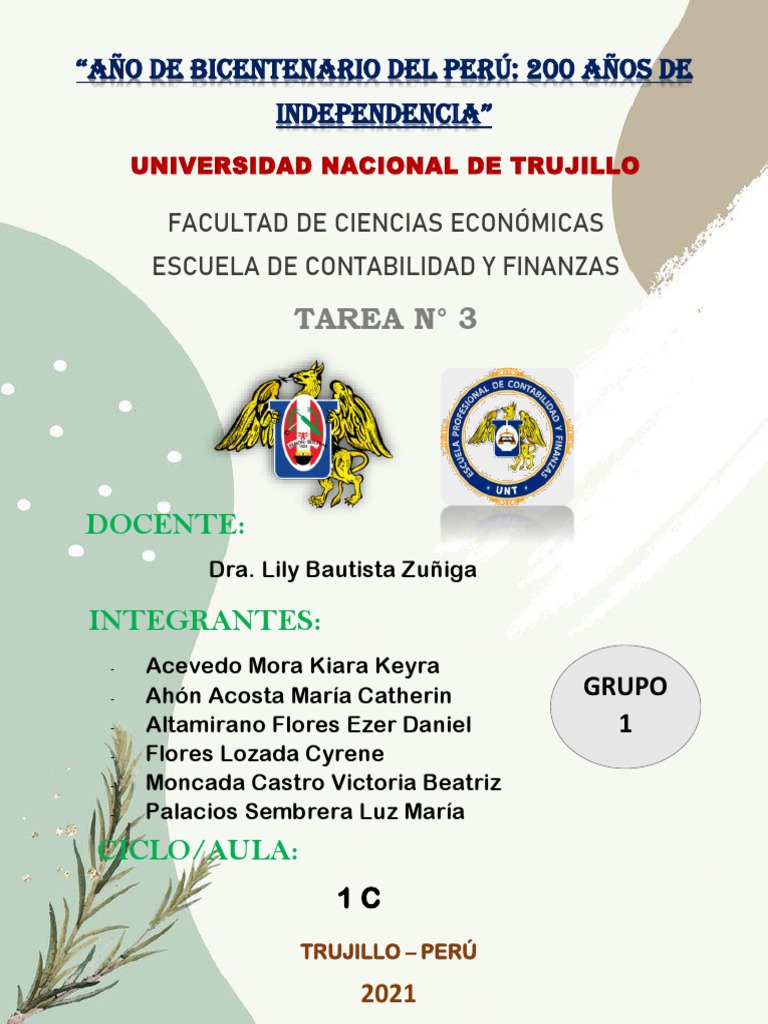 Tarea N°3 | PDF | Costo | Business