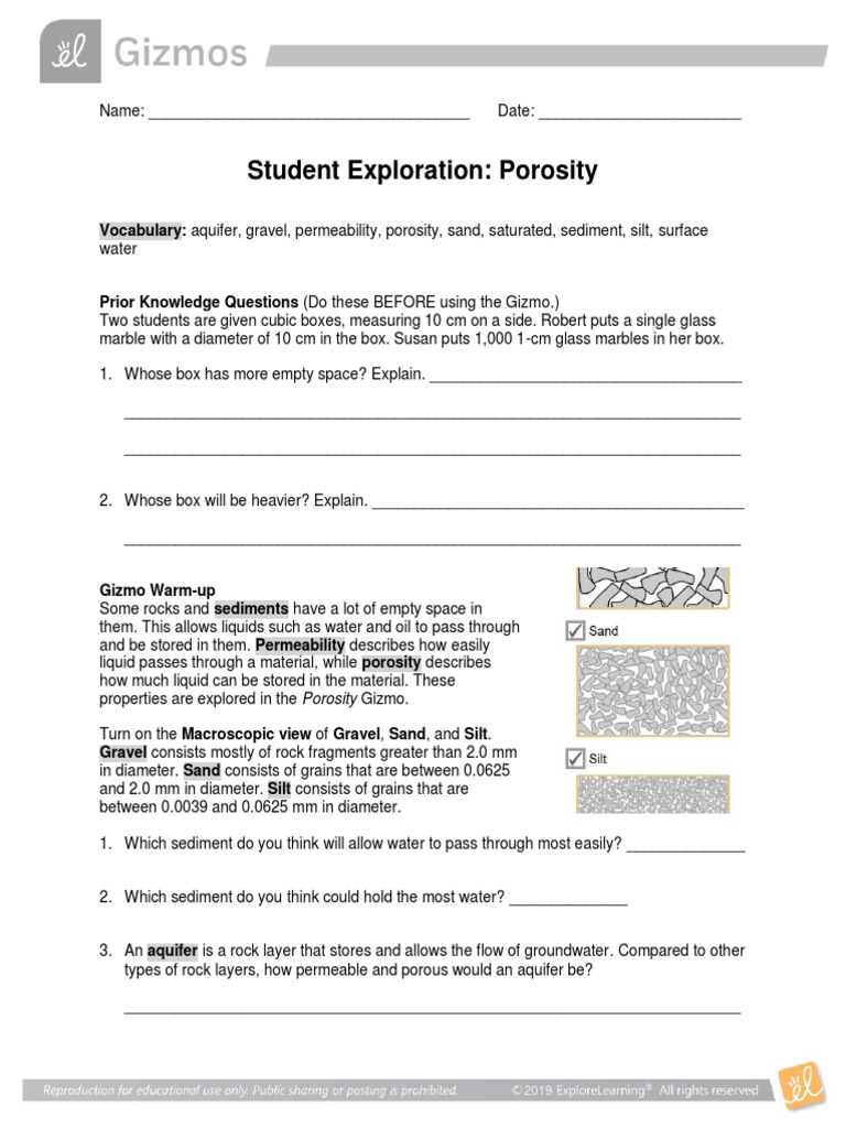 Porosity Lab | PDF | Porosity | Aquifer