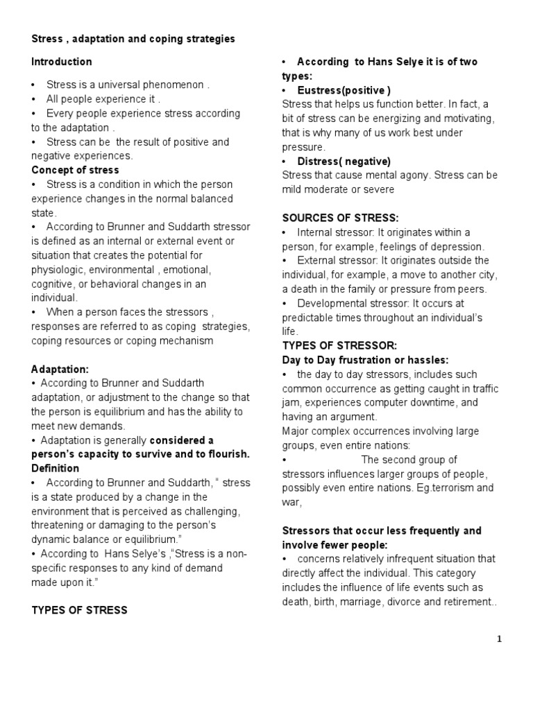 Finals Funda Skills | PDF | Stress (Biology) | Anxiety