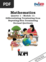 Differentiate Terminating From Repeating, Non-Terminating Decimal ...