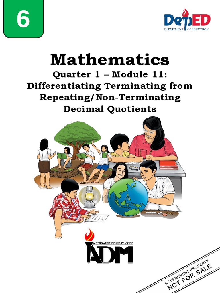 Mathematics: Quarter 1 - Module 11: Differentiating Terminating From ... Mathematics: Quarter 1 - Module 11: Differentiating Terminating From ...