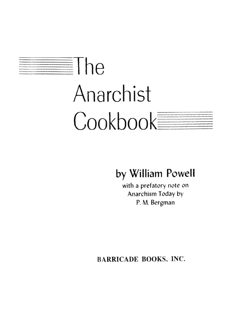Anarchist Cookbook - William Powell - 2 | PDF