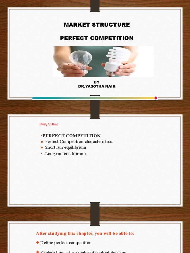 Chapter 6 Market Structure | PDF | Business | Finance & Money Management
