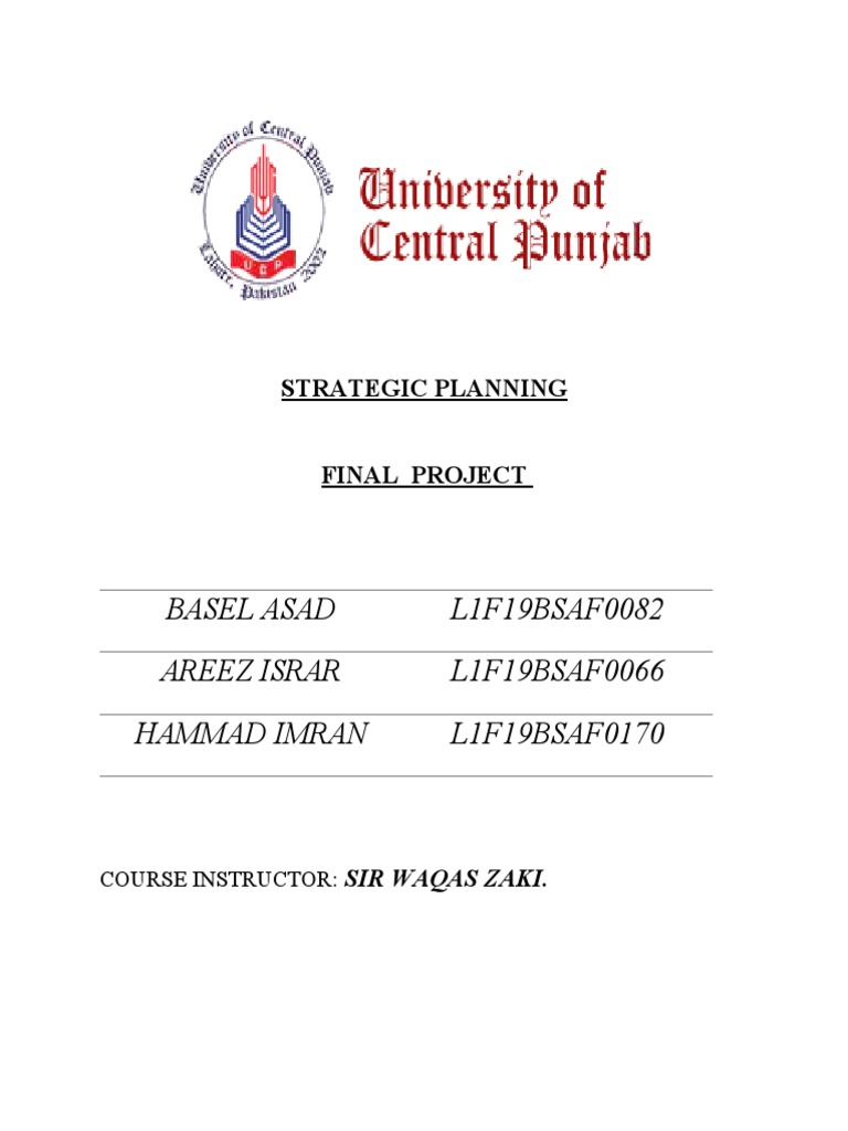 Basel Asad L1F19BSAF0082 Areez Israr L1F19BSAF0066 Hammad Imran ...