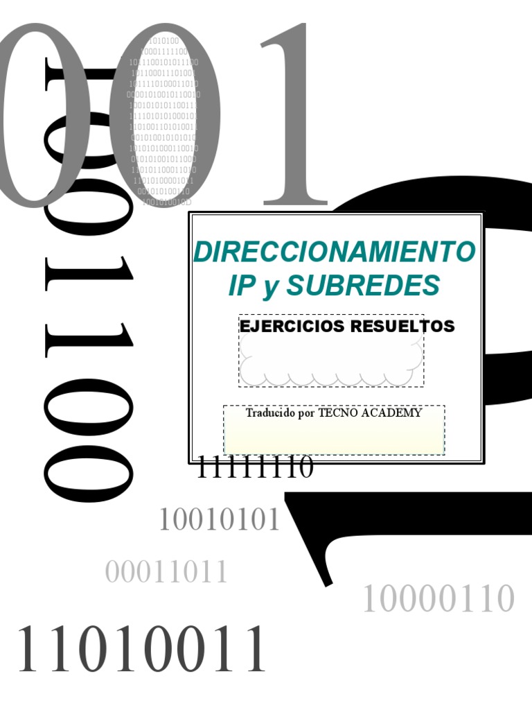Direccionamiento Ip y Subredes Ejercicios Resueltos 1194346207489436 2 | PDF | Dirección IP ...