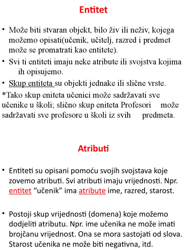 ER Model Atriut, Entite 4 | PDF