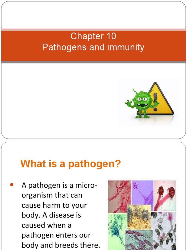 Chapter10 Pathogens and Immunity | PDF | Antibody | Transmission (Medicine)