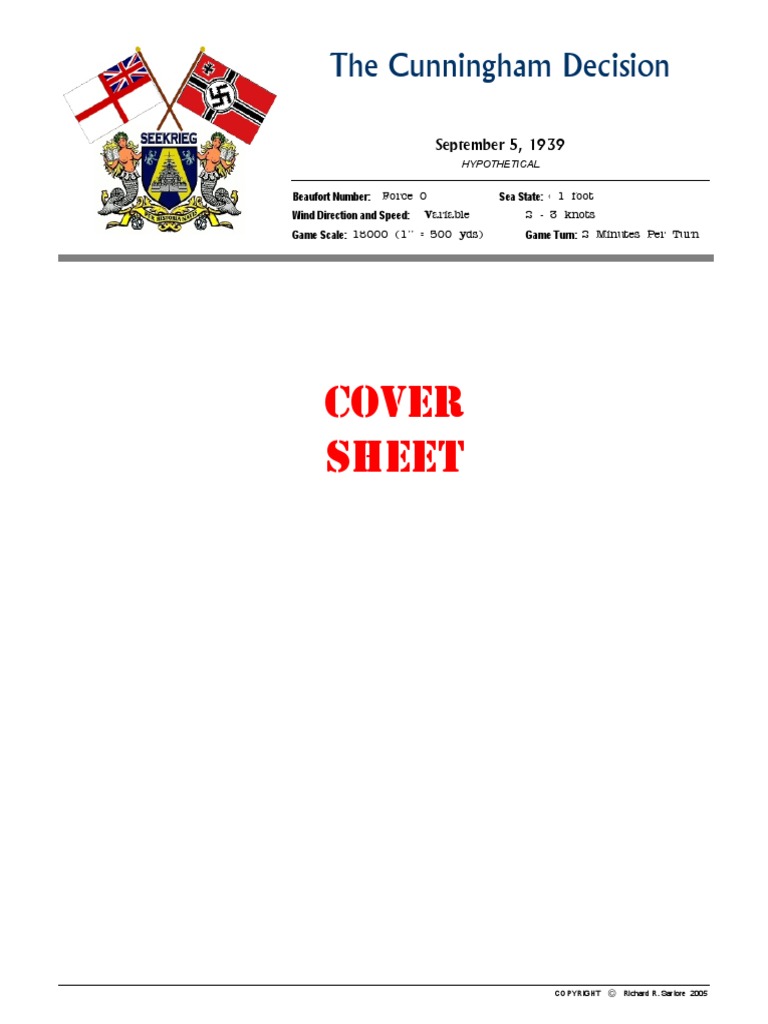 Cover Sheet: The Cunningham Decision | Descargar gratis PDF | Cruiser ...