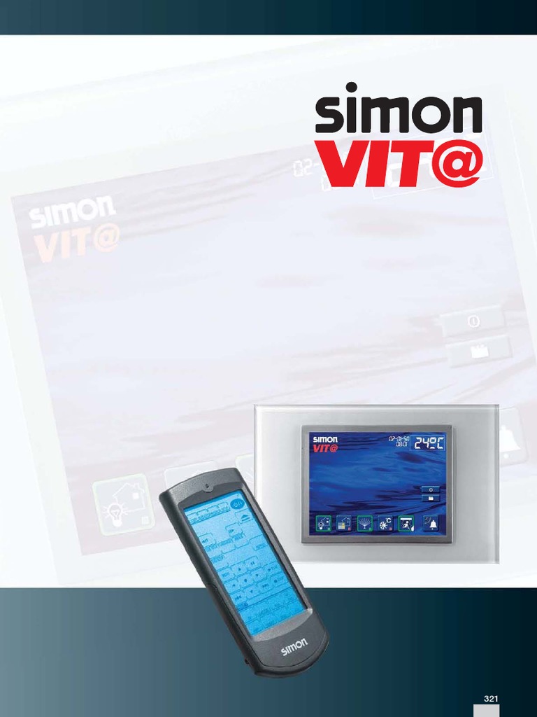 Catalogo General Domotica Simon Vit | PDF | Relé | Electrónica
