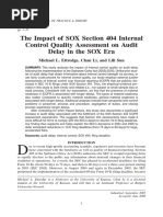 SOX Compliance Framework Checklist | PDF | Sarbanes–Oxley Act ...
