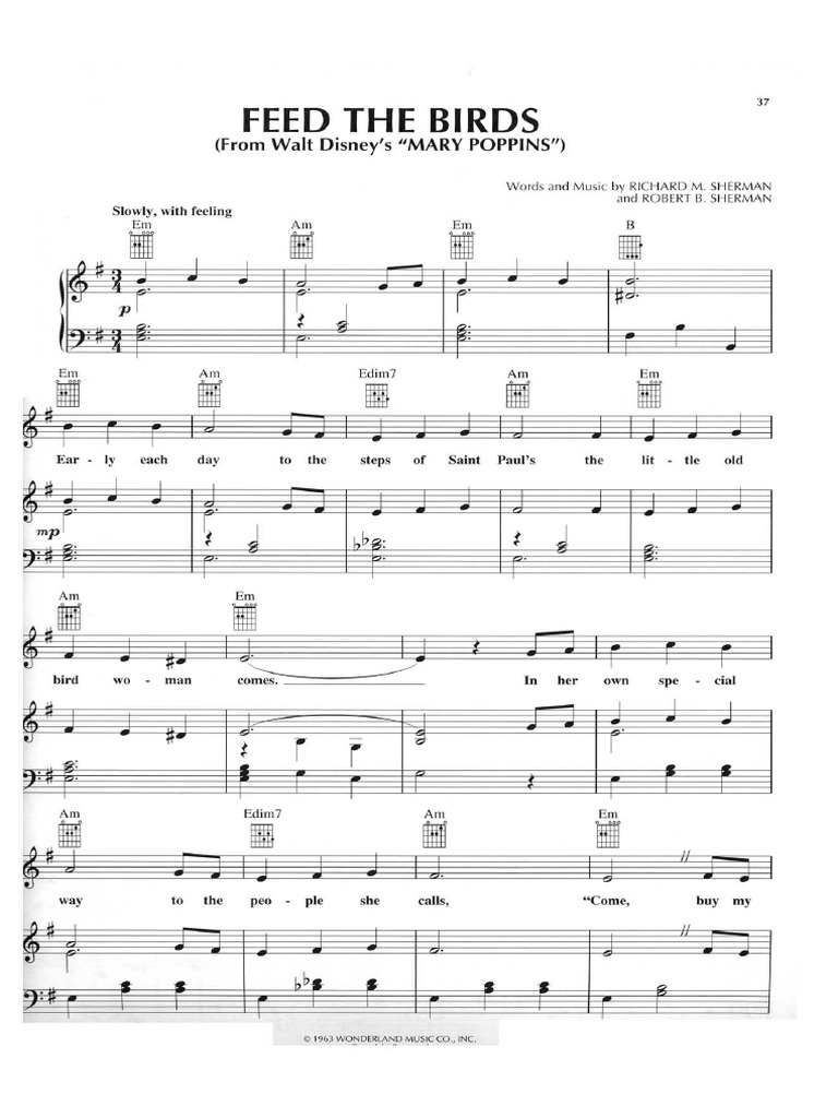 Feed The Birds | PDF