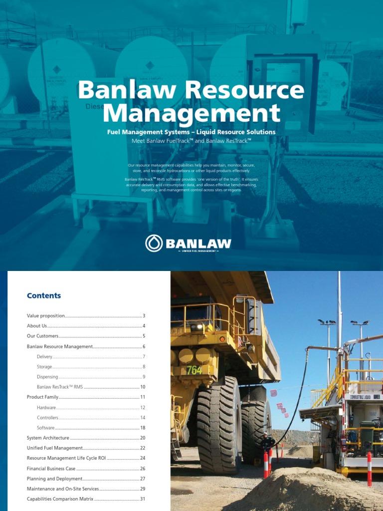 ResTrack Brochure LR | PDF | Computer Network | Oil