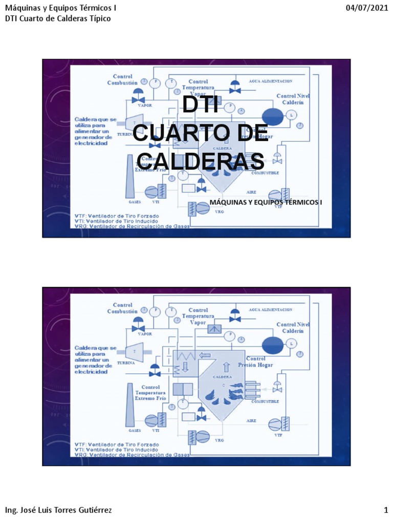 Cuarto de Calderas: Diseño y Mantenimiento | PDF | Vapor | Agua