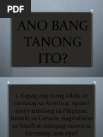 Tagalog Jokes Questions and Answers | PDF