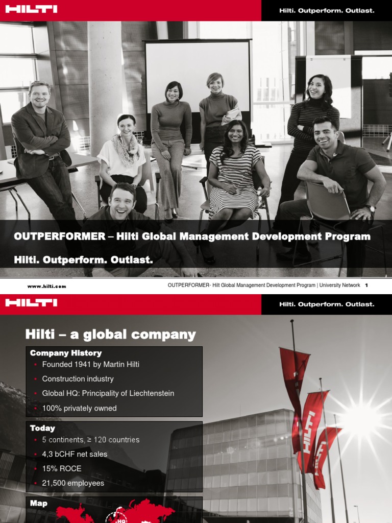 OUTPERFORMER: Developing Global Management Talent through Hilti's ...