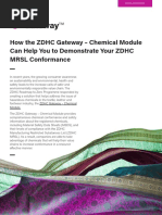 ZDHC MRSL Version 3.1 Overview | PDF