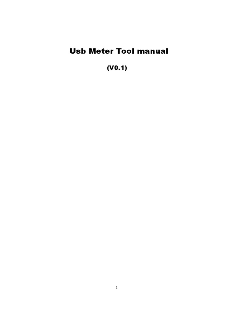 FNIRSI UsbMeter Computer Software Manual-EN-V0.1 | PDF | Personal ...