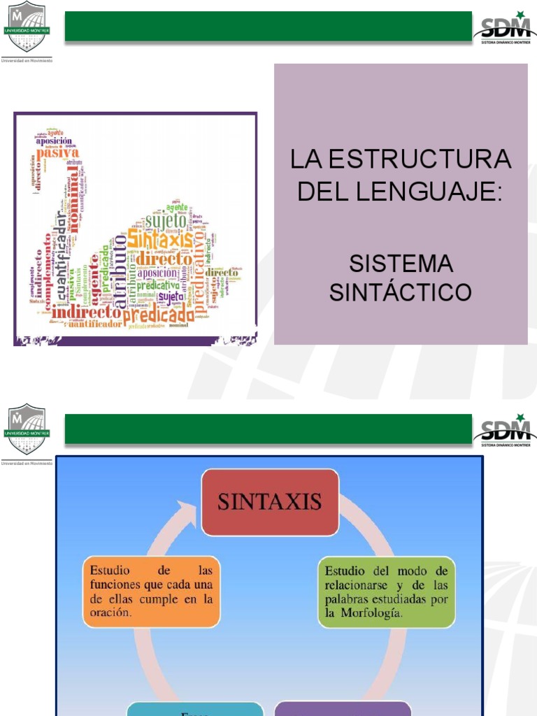 Sintaxis - Ejemplos | PDF