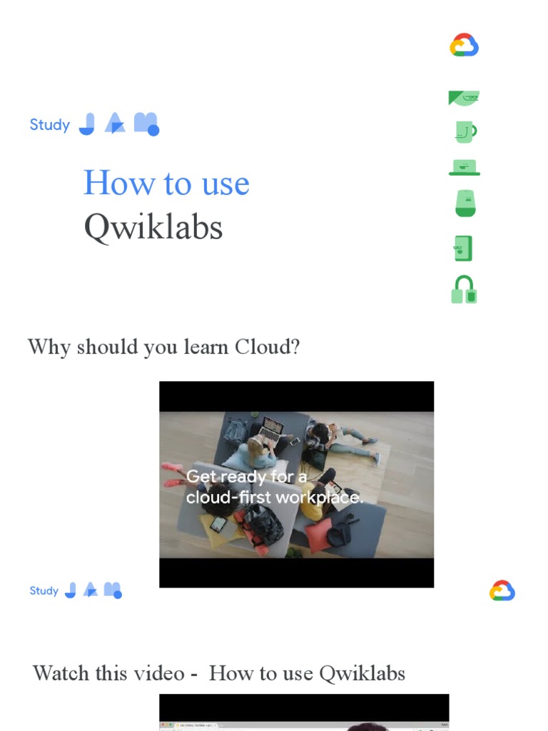 #JuaraGCP - How To Use Qwiklabs | PDF